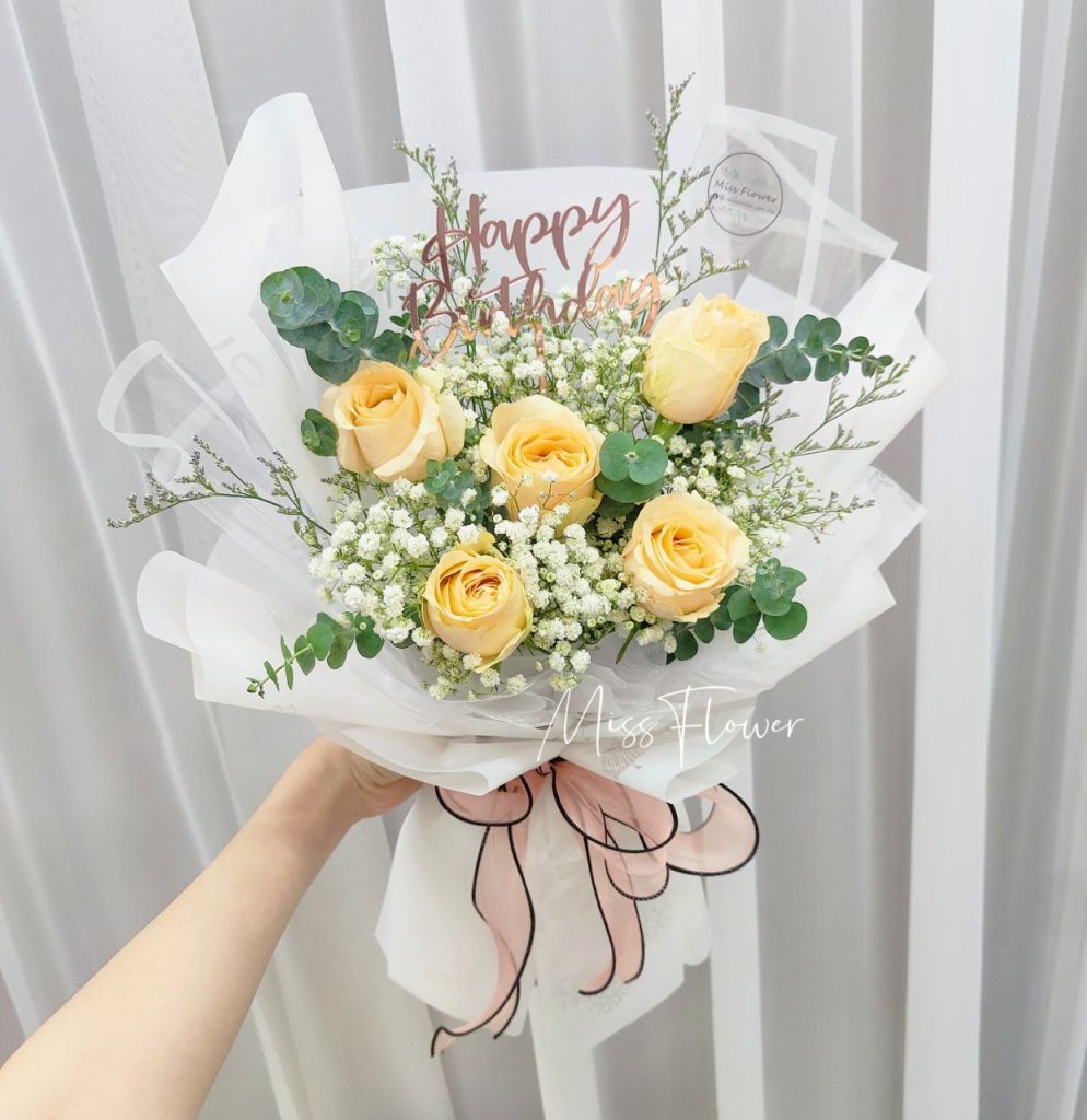 RS50 – Honey ~ Fresh Flower 鲜花 – Online Florist Johor